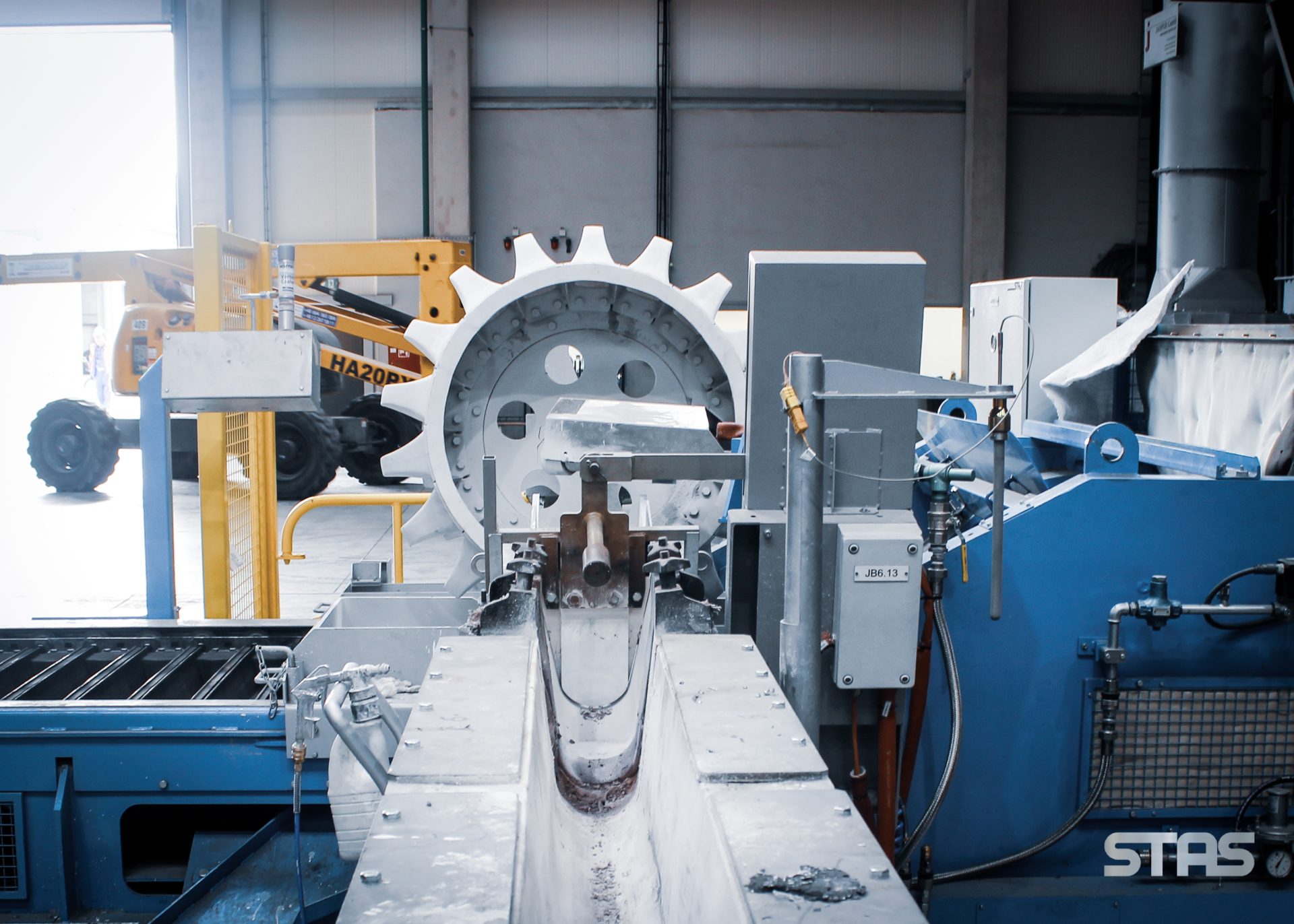 First STAS-made Ingot Casting and Stacking (ICS) machine recently ...